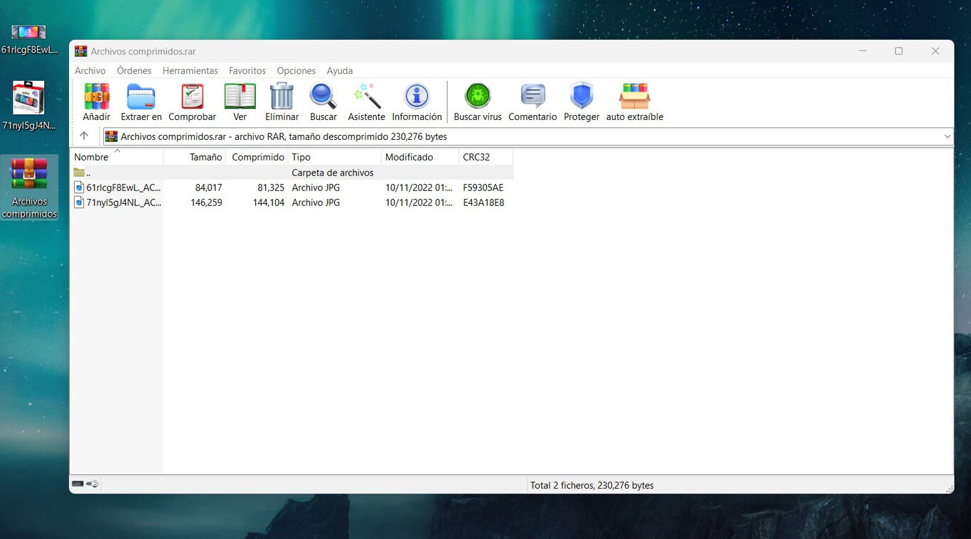 Cómo comprimir o descomprimir carpetas y archivos RAR y ZIP con WinRAR ...