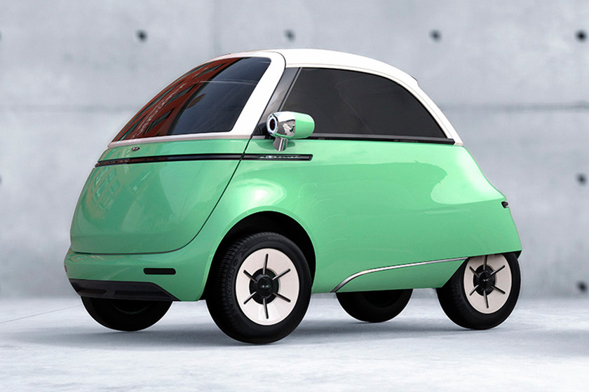 El Microlino es el Isetta del siglo XXI hecho coche eléctrico. Su ...