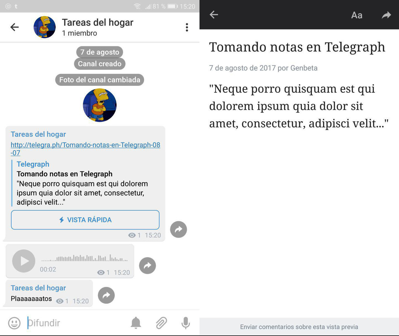 Cómo convertir Telegram en tu app para gestionar tareas, tomar notas y ...