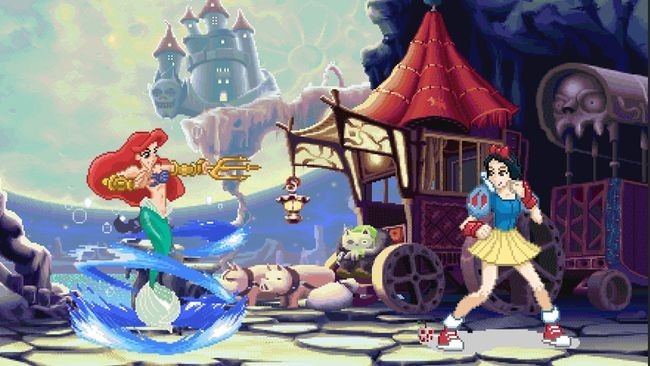 Imagen de la semana: princesas de Disney al estilo Capcom