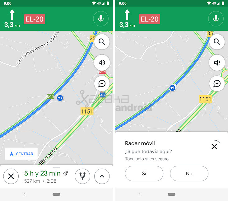 Los radares de Google Maps llegan a España junto al reporte de ...