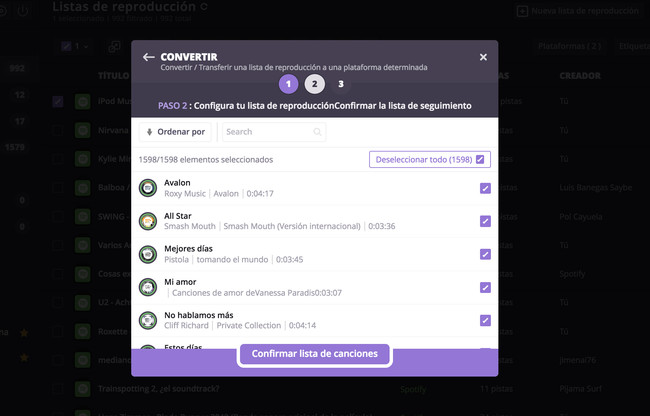 Así puedes pasar tus listas de reproducción de Spotify a YouTube y Apple Music de forma sencilla