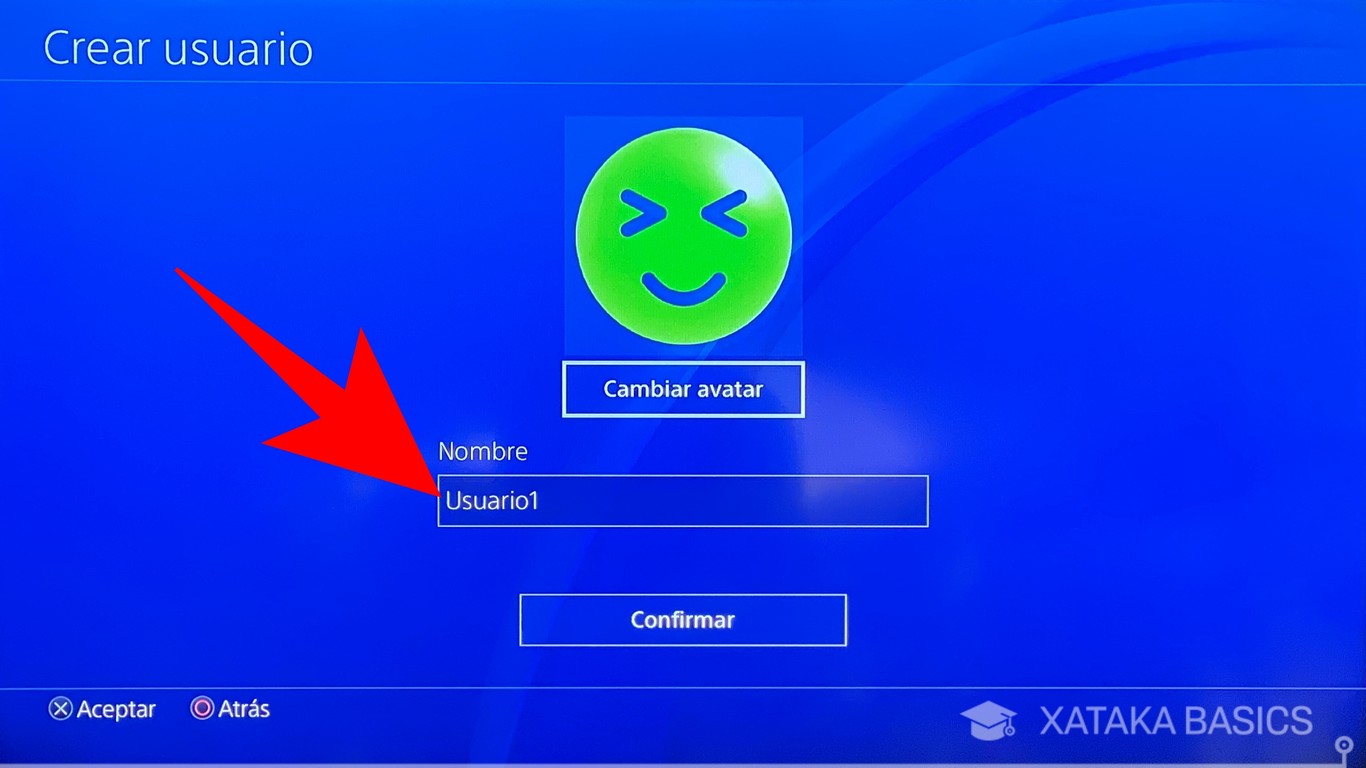 Cómo crear un usuario en PS4