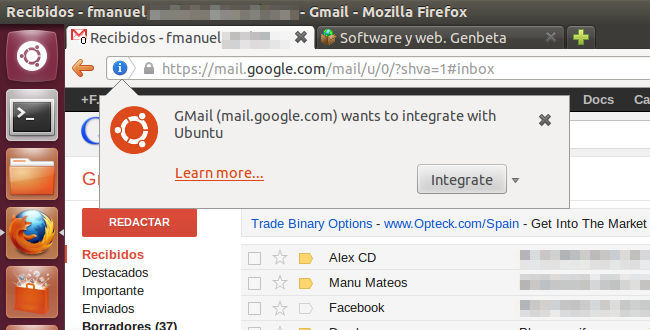 Ubuntu WebApps trae al escritorio las aplicaciones web