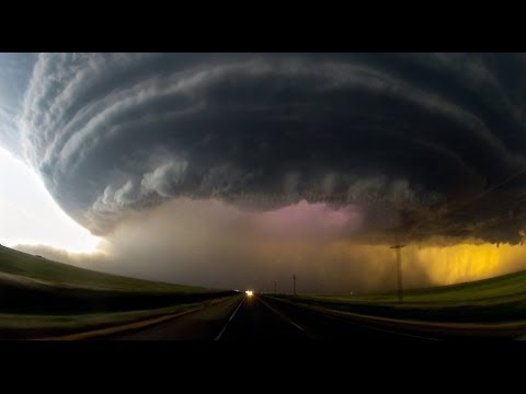 Creación de una supercelda en time-lapse