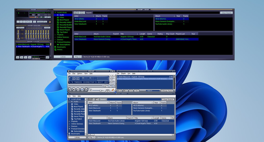 El histórico reproductor Winamp resucita con el lanzamiento de su versión 5.9 RC1: estas son las ...