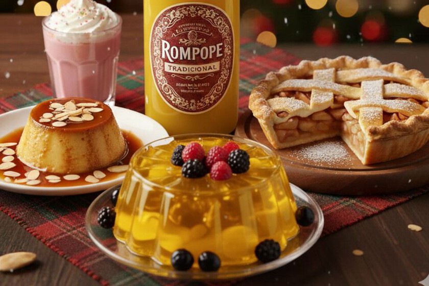 3 postres con rompope para Año Nuevo: aptos para toda la familia