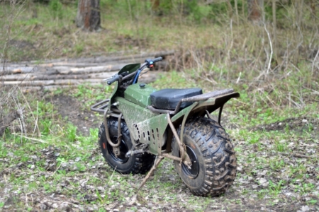 Taurus 2x2, la moto de Putin con tracción integral, desmontable, ligera ...