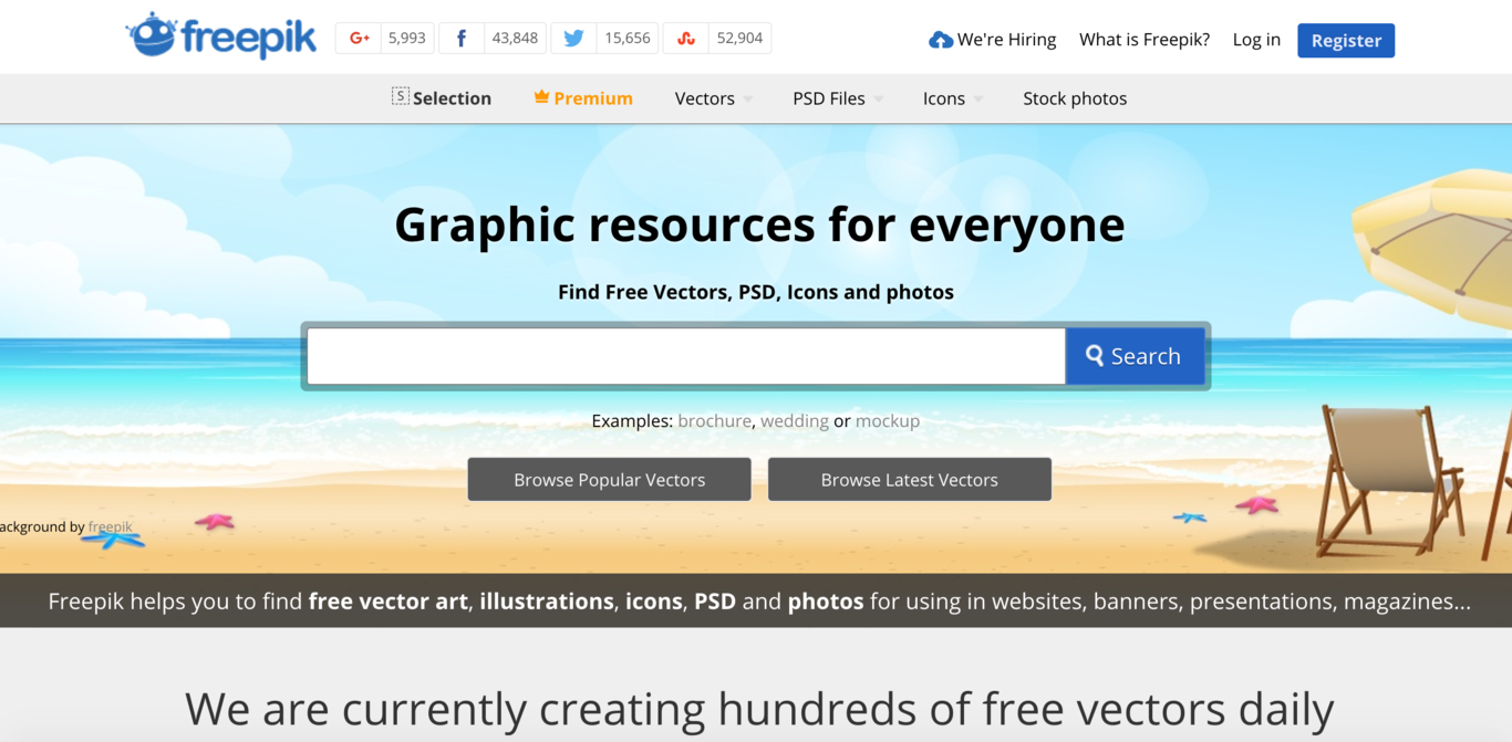 Freepik, la web "made in Málaga" de contenidos para diseñadores que ...