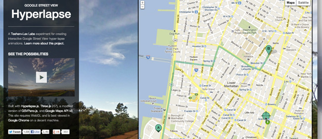 Google Street View Hyperlapse: la herramienta gratuita para crear ...