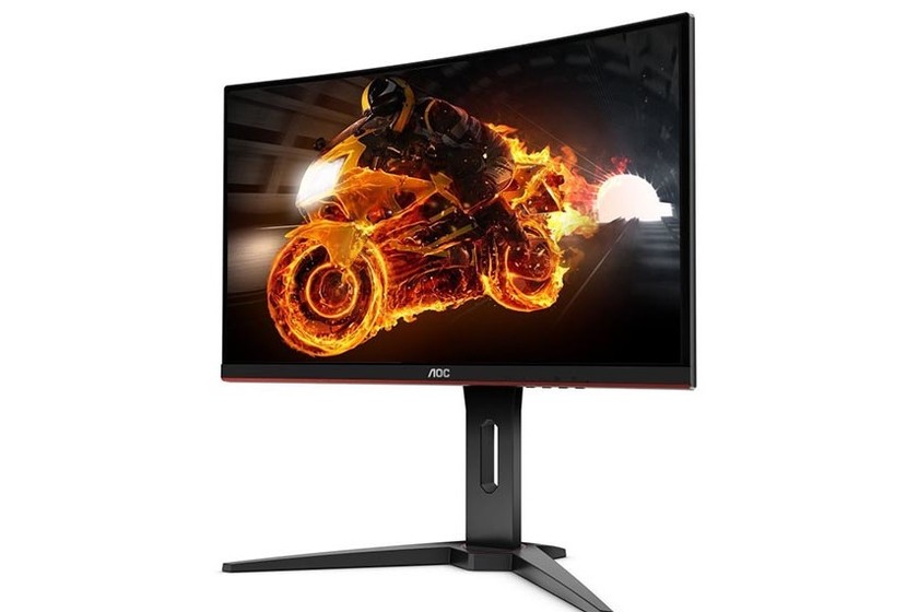 Un monitor curvo, de 27 pulgadas y para jugar como el AOC C27G1, ahora ...