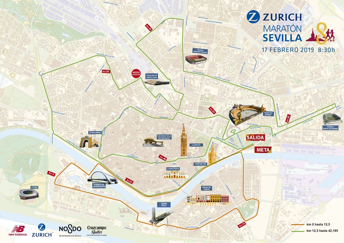 Entrenamiento de 12 semanas para la maratón de Sevilla 2019: prepara ...