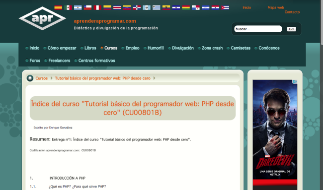 Seis webs y canales de YouTube para aprender a programar con PHP desde cero hasta nivel experto