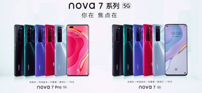 Huawei Nova 7 5G y Huawei Nova 7 Pro 5G: características, ficha técnica ...
