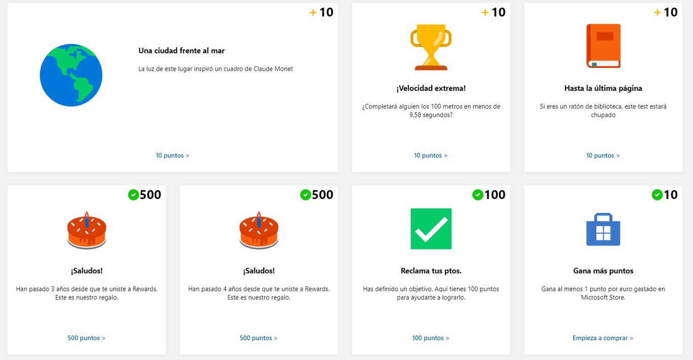 Microsoft Rewards, el programa de fidelización de Microsoft y Xbox. Qué ...