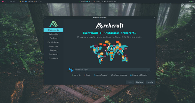 Archcraft es otra estúpida y sensual distro Linux minimalista basada en ...