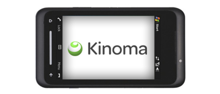 Kinoma Play en un Toshiba TG01