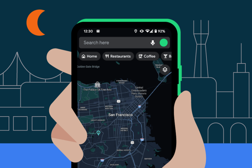 Google Maps recibe oficialmente su modo oscuro: mapas y rutas en escala ...