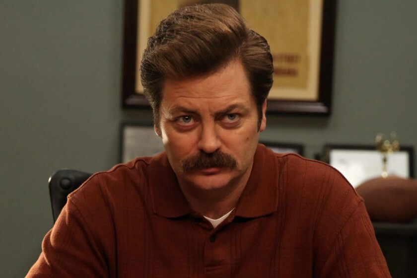 Nick Offerman, Ron Swanson en Parks and Recreation, formará parte de la ...