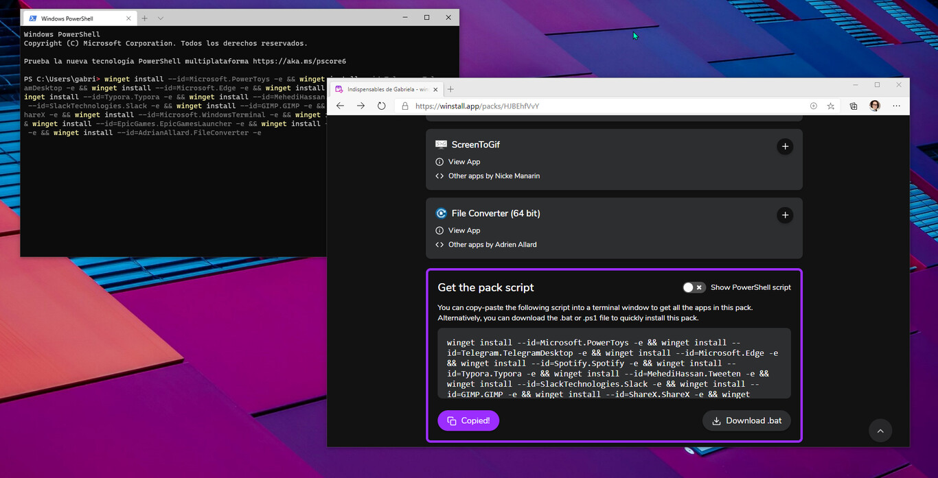 Winstall packs: una genial forma de compartir colecciones de apps para ...