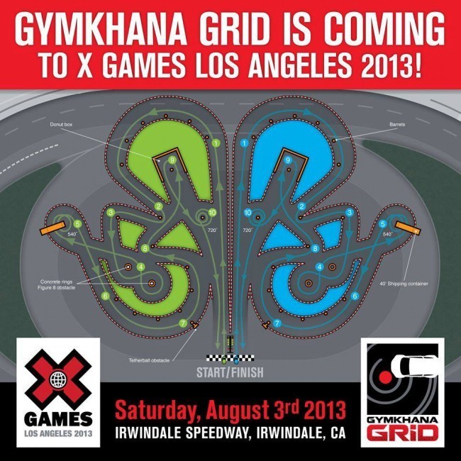Los X-Games convierten las famosas Gymkhanas en deporte extremo