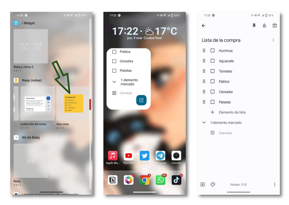 Google Keep se actualiza con el widget más esperado: una nota simple