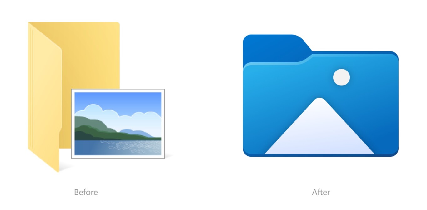Las carpetas de Windows cambian de color por primera vez en su historia ...