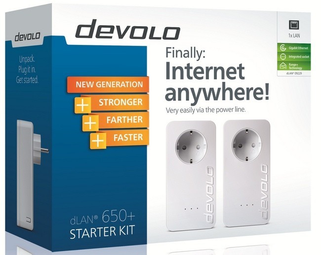 Devolo lanza sus adaptadores PLC con tecnología range+ y hasta 600 Mbps