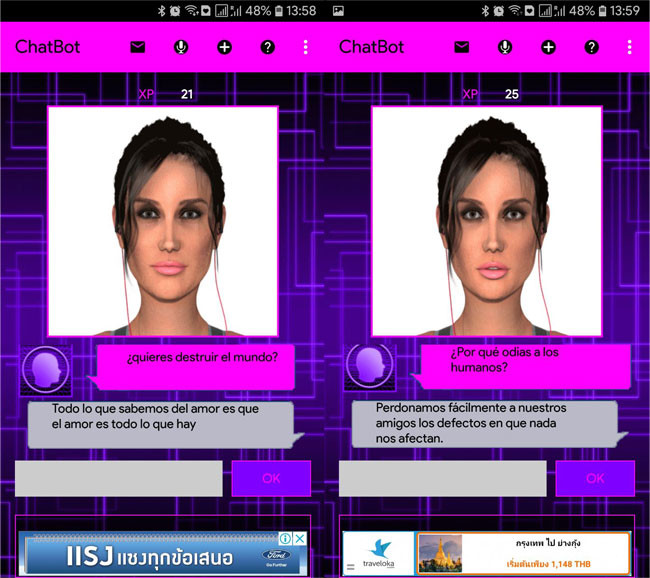 He probado varias apps de novia virtual en Android y es mejor estar soltero