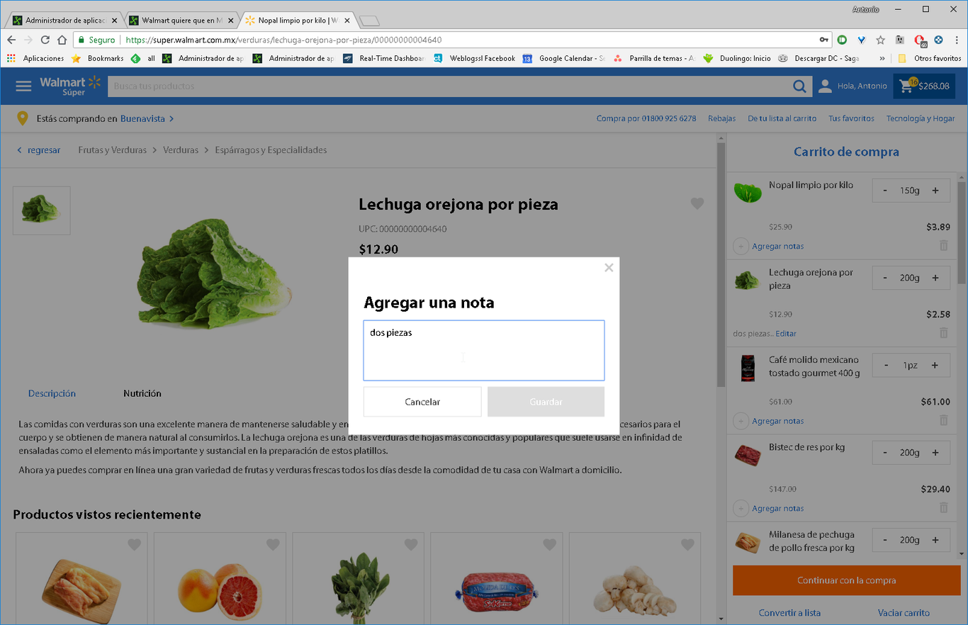Probamos la nueva tienda de Walmart en línea: así es hacer el súper por ...