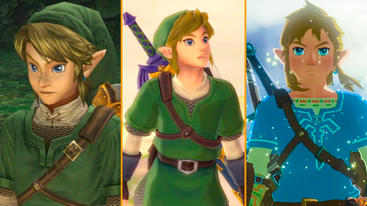 Así ha cambiado Link de The Legend of Zelda en sus videojuegos a lo ...