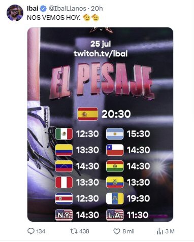 A qué hora y cómo ver La Velada del Año 5 hoy: retransmisión, apertura ...