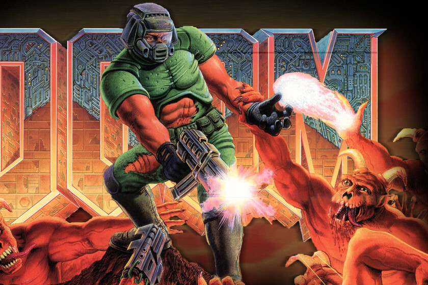 ¿Recuerdas el demonio que agarraba a Doomguy en la portada de 1993? id ...