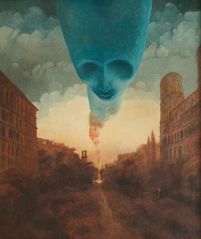 El tétrico universo pictórico de Zdzisław Beksiński, los cuadros que superan a tus pesadillas