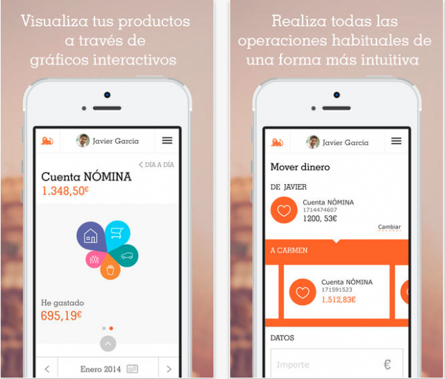 Un vistazo a las dos apps bancarias de ING Direct