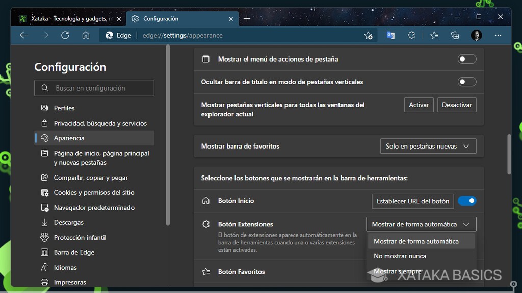 Cómo personalizar Microsoft Edge para cambiar su aspecto y dejarlo como ...
