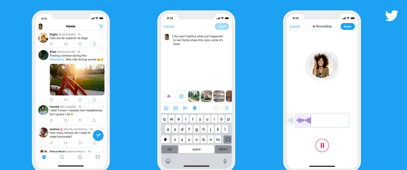 Twitter estrena los tweets de voz en la app para iOS: ya puedes ...