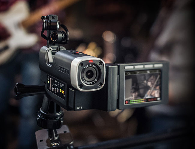 Zoom Q4, la videocámara para conciertos