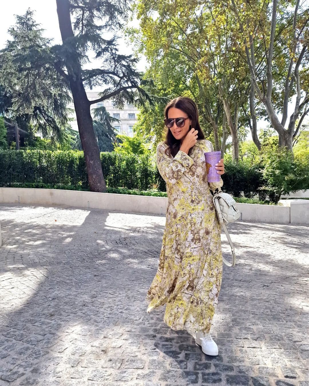 Paula Echevarría y el look diez para los días cálidos de otoño: vestido ...