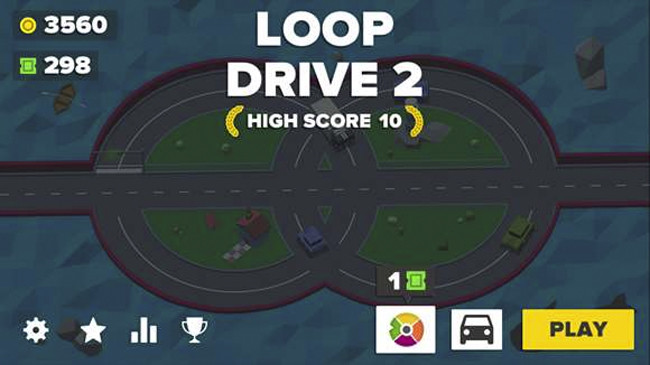 Loop Drive 2: Crash Race ya disponible en Windows 10 para PC y smartphone