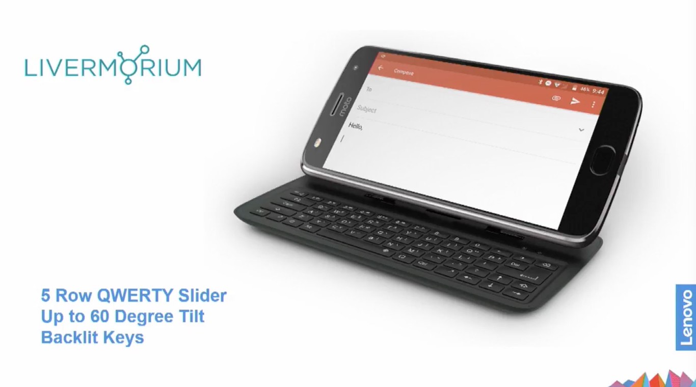 Un Moto Mod que mide hasta la presión arterial y uno con teclado QWERTY ...