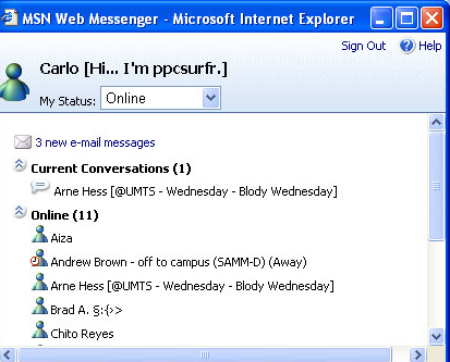 Windows Live Messenger: Clientes oficiales