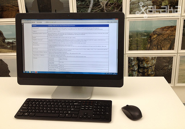 Dell Optiplex 9010 AIO. Toma de contacto