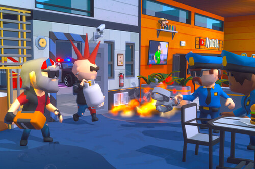 Este juego es un auténtico caos en la cocina, muy divertido y gratis para siempre. En Steam ...