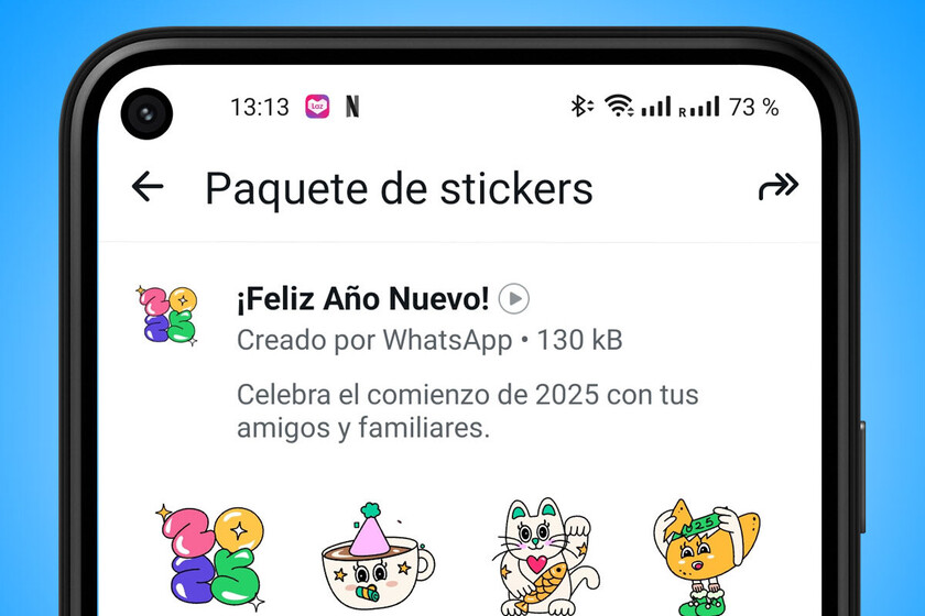 Descarga los stickers de navidad de WhatsApp ahora o nunca: está ...