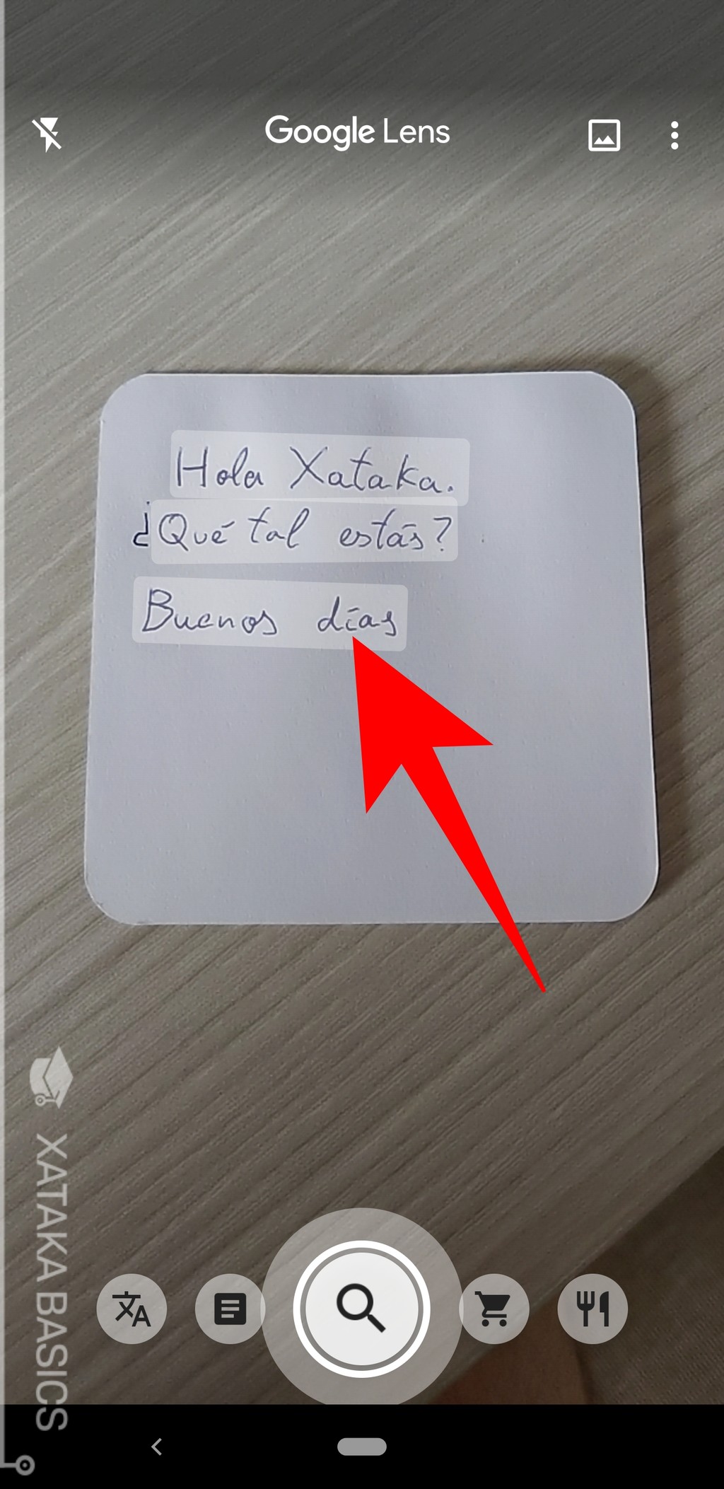 Cómo digitalizar una nota escrita a mano con el móvil y Google Lens y ...