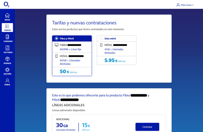 O2 estrena área de cliente en su web: esto es todo lo que puedes y ...
