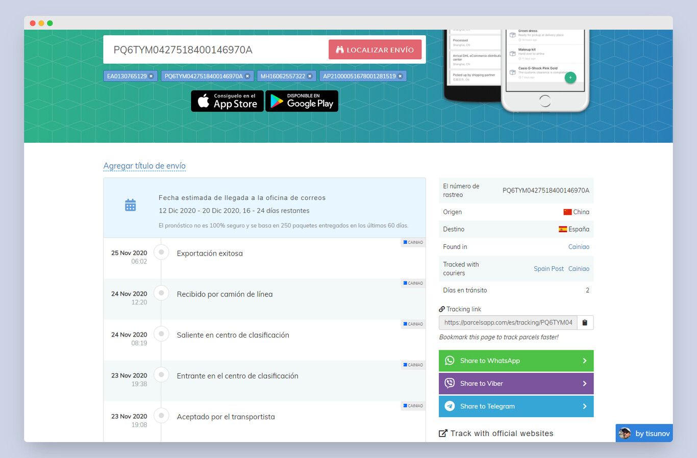 Las mejores opciones para rastrear números de seguimiento de envíos en ...