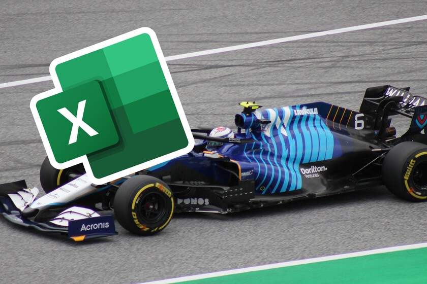 Usaron Excel en Fórmula 1 hasta que han visto que no es la mejor opción ...