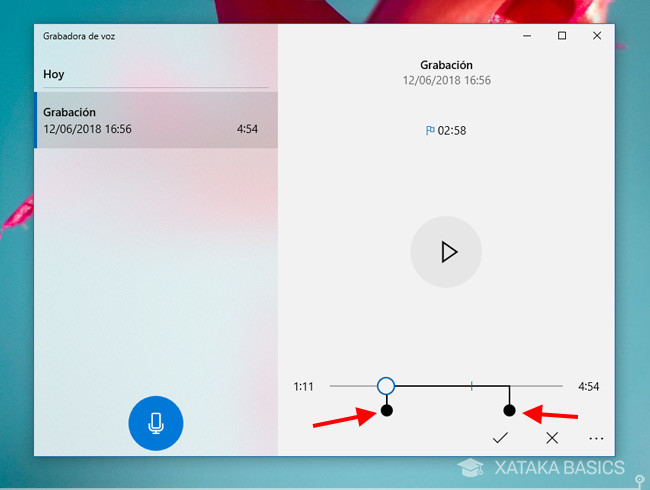 Cómo grabar un clip de voz con la grabadora de Windows 10